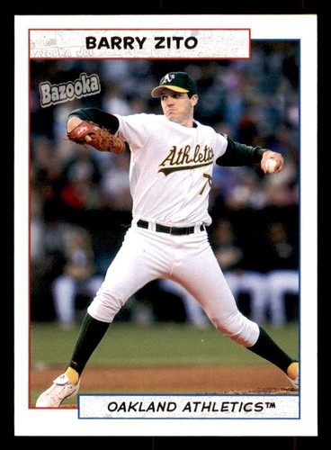 2005 Bazooka #102 Barry Zito Oakland Athletics | eBay