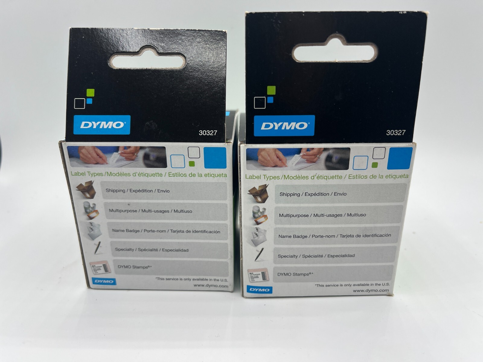 DYMO LW 30327 White File Folder Labels 9/16 x 3 7/16 New/Sealed - 2 ...