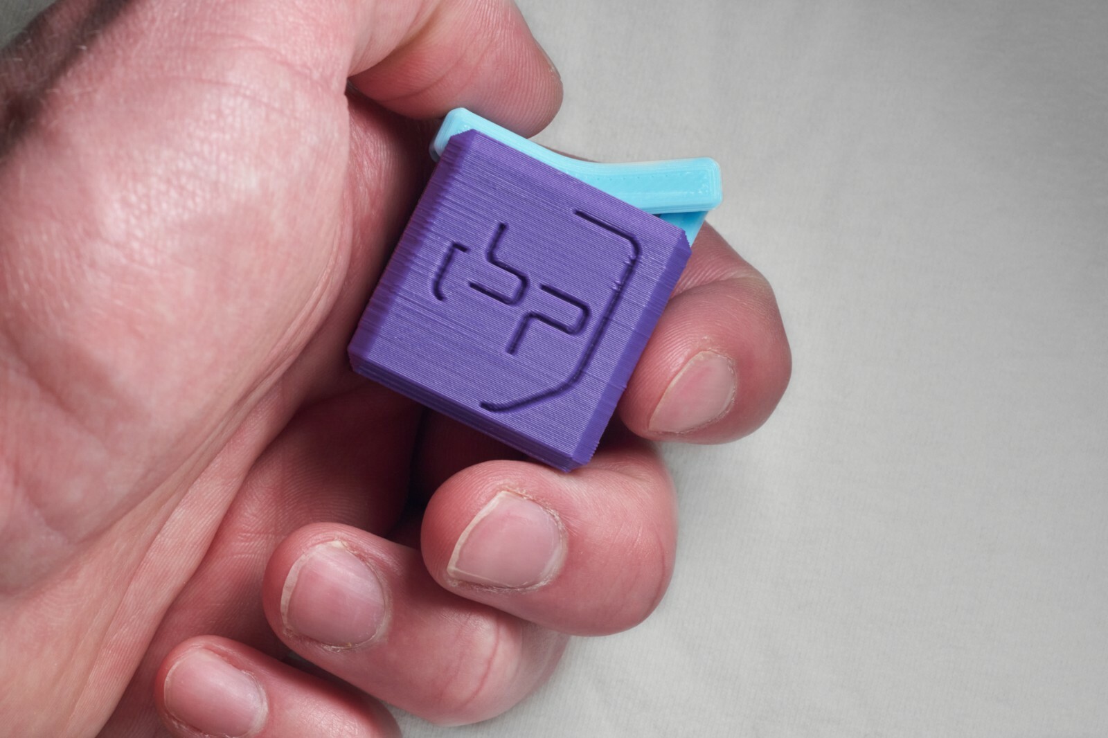 NEWLY IMPROVED 3D Printed Fidget Switch Custom Color Stress Relieving ...