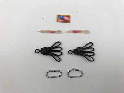 Navy Seal USSOCOM UDT US Flag Zip Tie Light Set 1/6th Scale by Very Hot ...