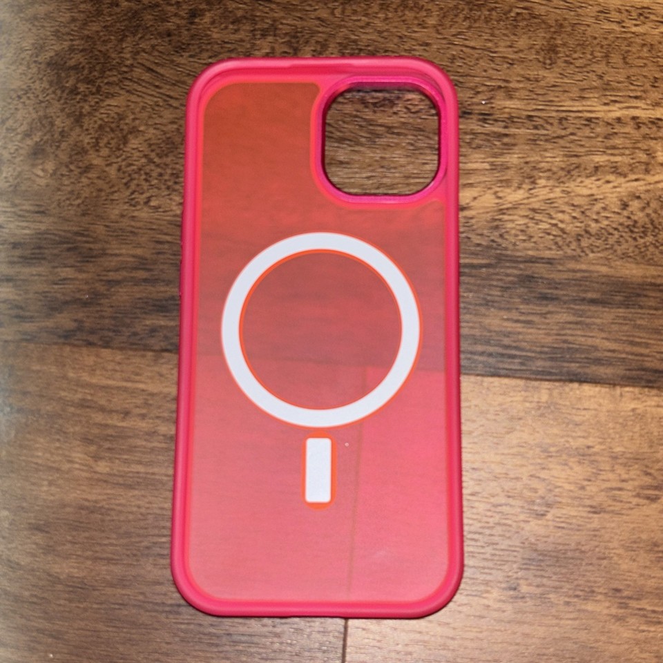 iPhone 14/15 6.1” Matte MagSafe Shockproof Hot Pink Translucent Phone Case Girly | eBay