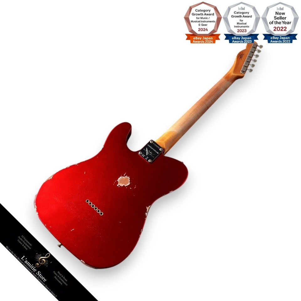 Fender Custom Shop Limited Edition 1960 Telecaster Relic Candy Apple ...