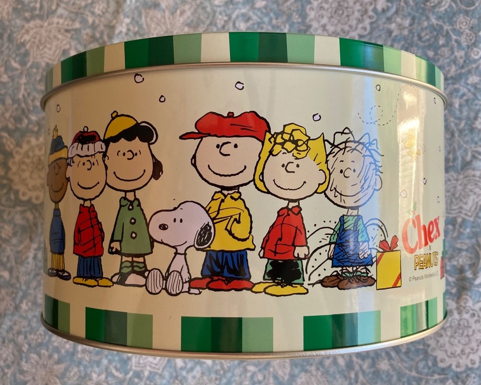 2025 Ltd Ed Christmas Chex Party Mix Collectible Peanuts Charlie Brown ...