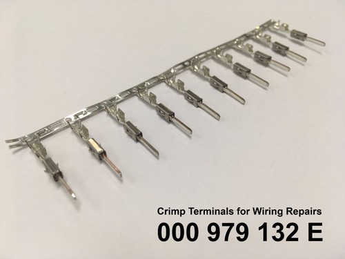 Audi VW Skoda Seat Porsche 10 x Wiring Crimp Repair Terminals Pins ...