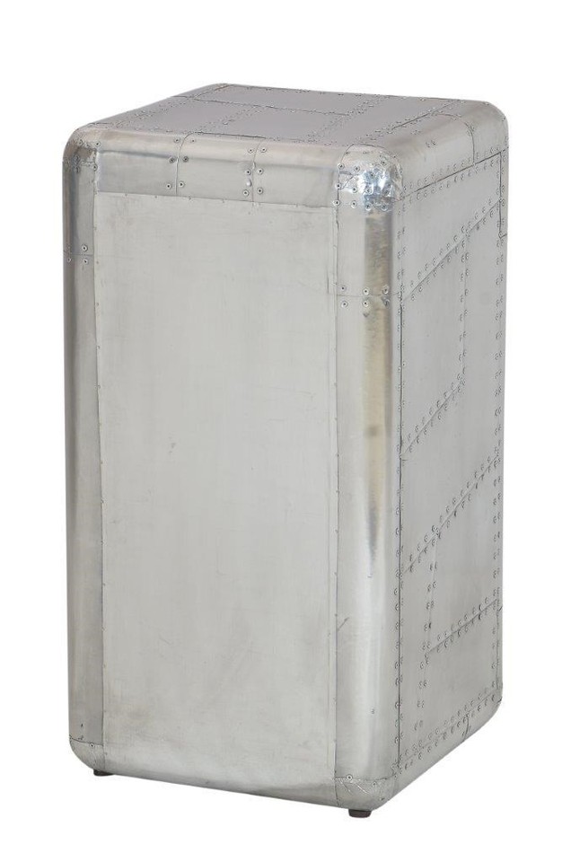 Aviator Side Table with Door and Drawer 24 height | eBay