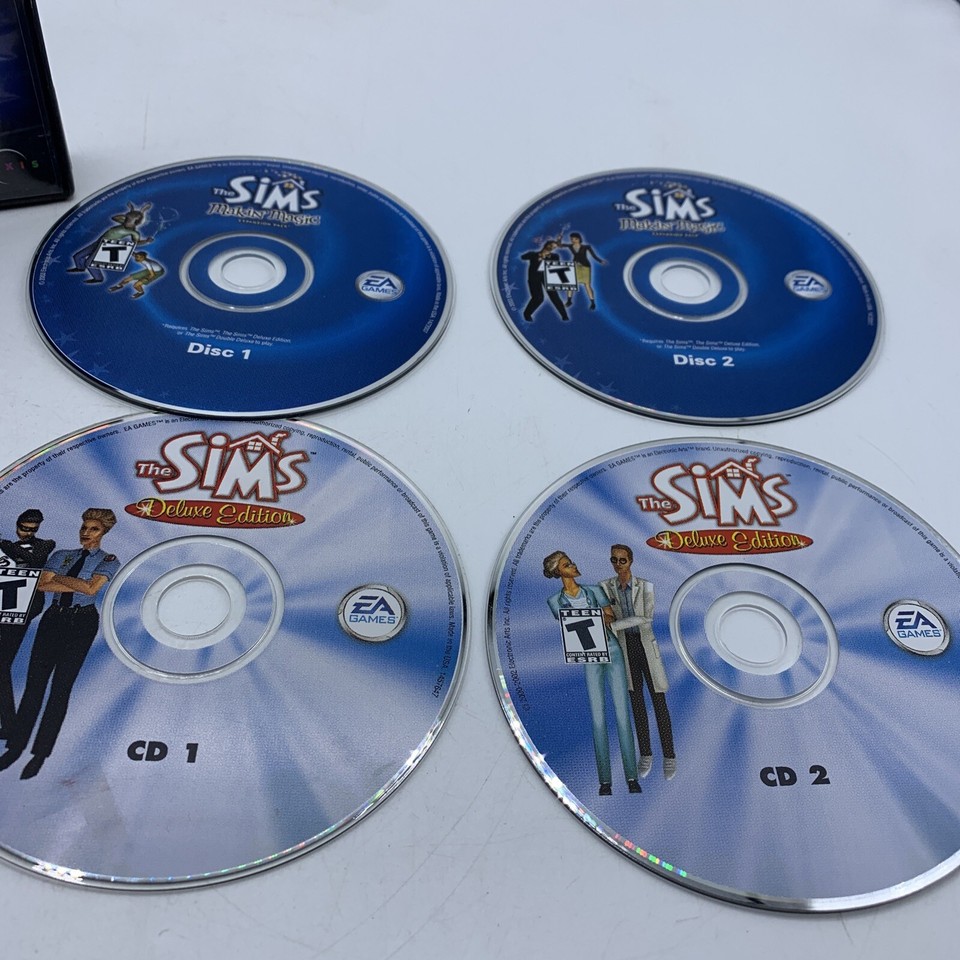 Sims: Mega Deluxe Edition (PC, CD, 2004) Plus Makin’ Magic Expansion ...