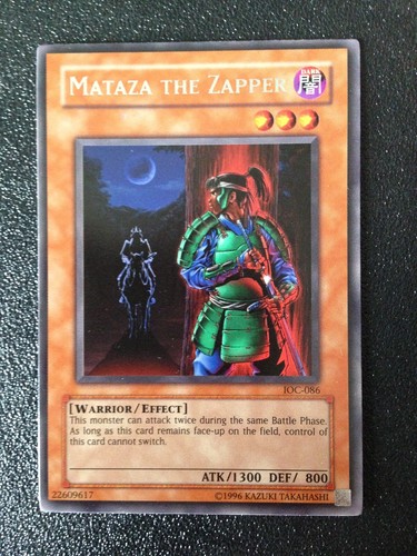 Yu-gi-oh Invasion Of Chaos: IOC-086 Mataza The Zapper Rare Near Mint | eBay
