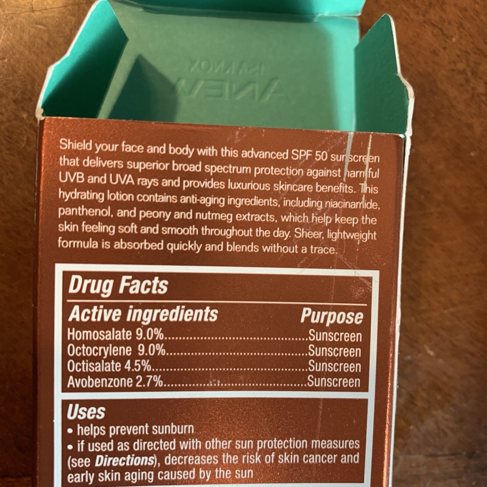 Avon ISA KNOX Anew Solaire Face & Body Sunscreen 50 SPF Anti-aging | eBay