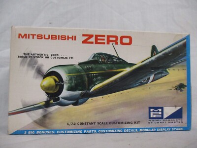 MPC #7006-70 Mitsubishi Zero Model Kit | eBay