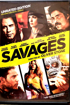 Savages (DVD, 2012) Taylor Kitsch Blake Lively John Travolta ...
