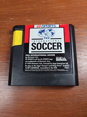 FIFA International Soccer (Sega Genesis, 1993) Cartridge Only Tested ...