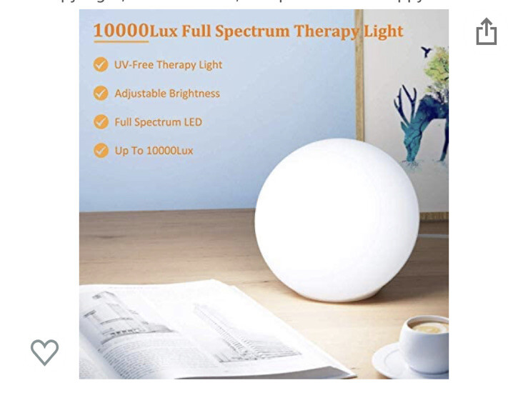 Vipex Light Therapy Lamp Model VX-CL002 Brand New | eBay