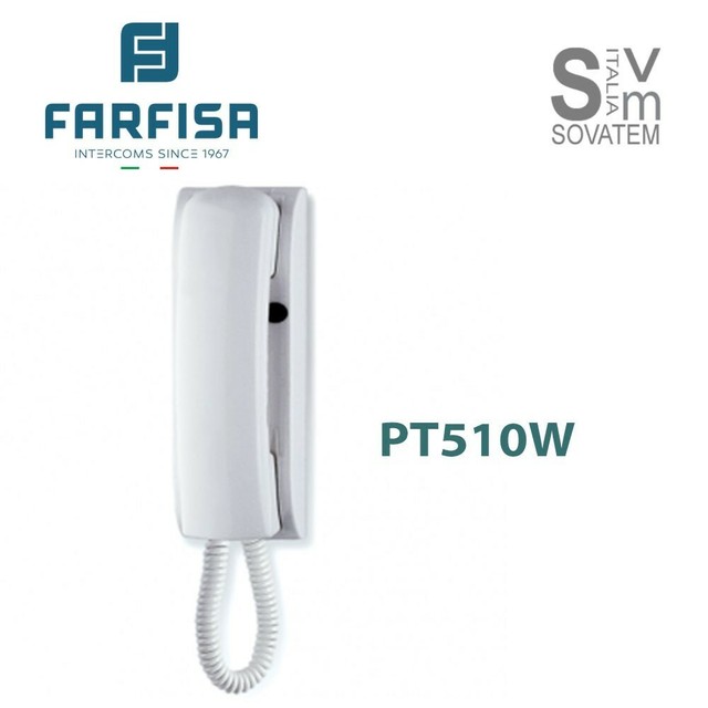 Kornett Gegensprechanlage Farfisa PT510W Serie Project Schaltfläche Öffner Tür online kaufen | eBay