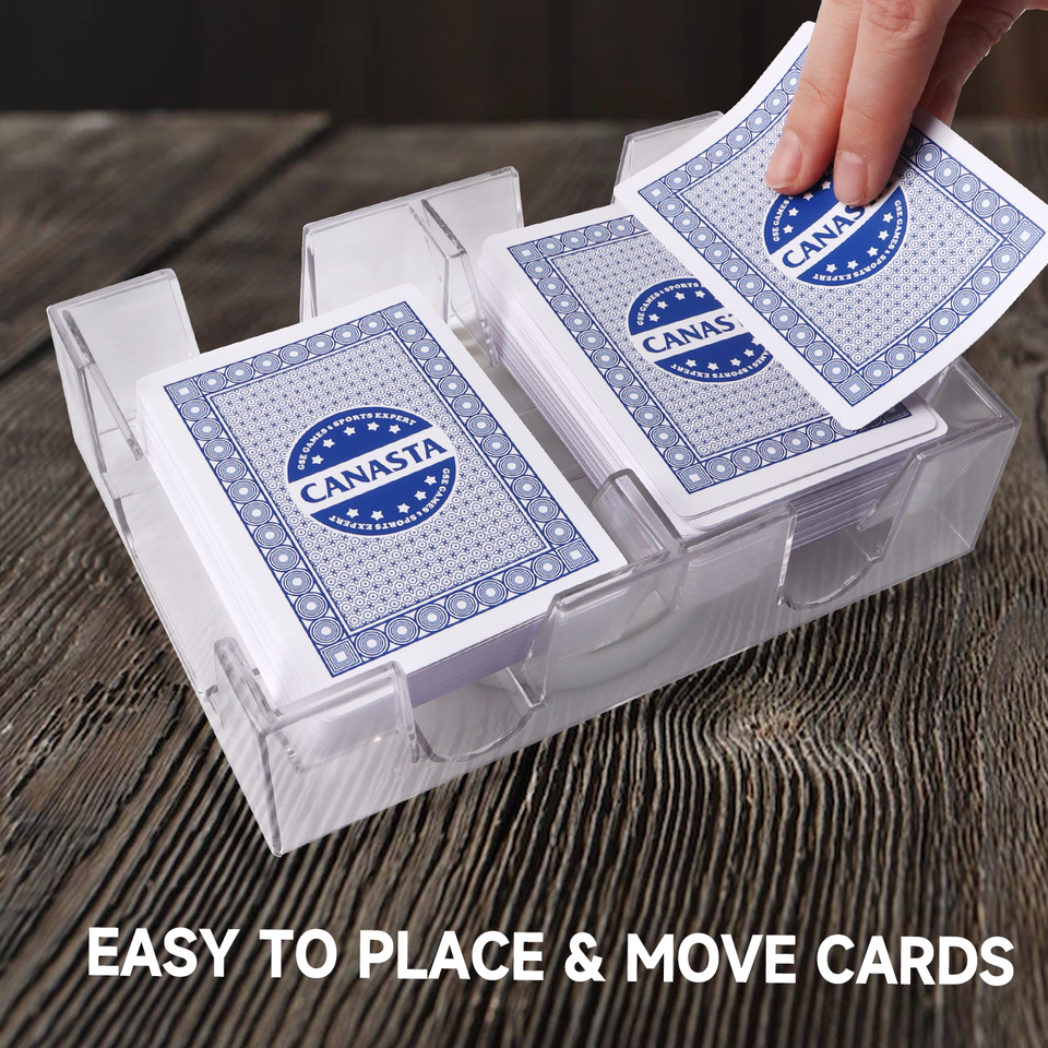 Canasta Game Set with Canasta Cards with Point Values, Score Pads ...