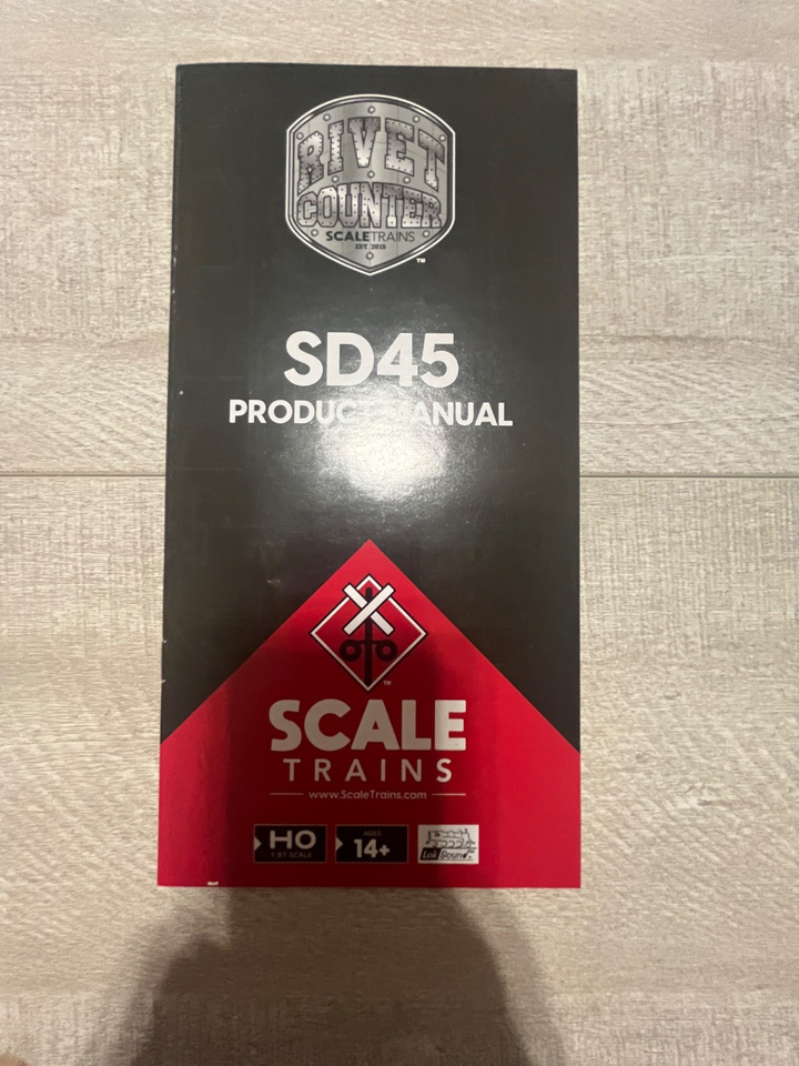 Scale Trains EMD SD45 Phase IIb2 Norfolk & Western DCC & Sound Black 'Claytor' | eBay