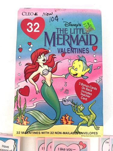NEW OPEN BOX Vintage The Little Mermaid Cleo Disney Classroom ...