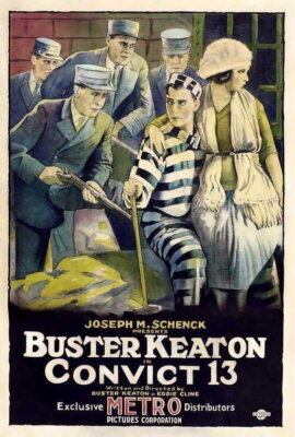 70018 Convict 13 Movie Buster Keaton ybil Seely Wall 36x24 POSTER Print ...