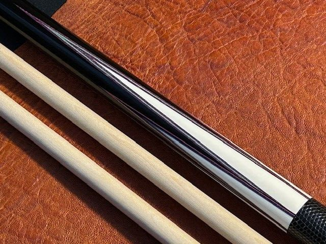 PFD Studios Paul Drexler Custom Pool Cue W/ 2 Maple Shafts. Genuine ...