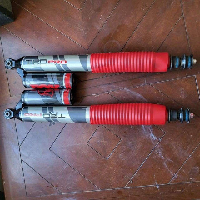 2014-2021 TOYOTA TUNDRA TRD PRO FOX SUSPENSION SHOCK SET FR/RR PTR61 ...