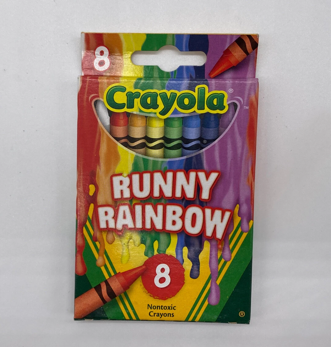 Rainbow Crayons In Order