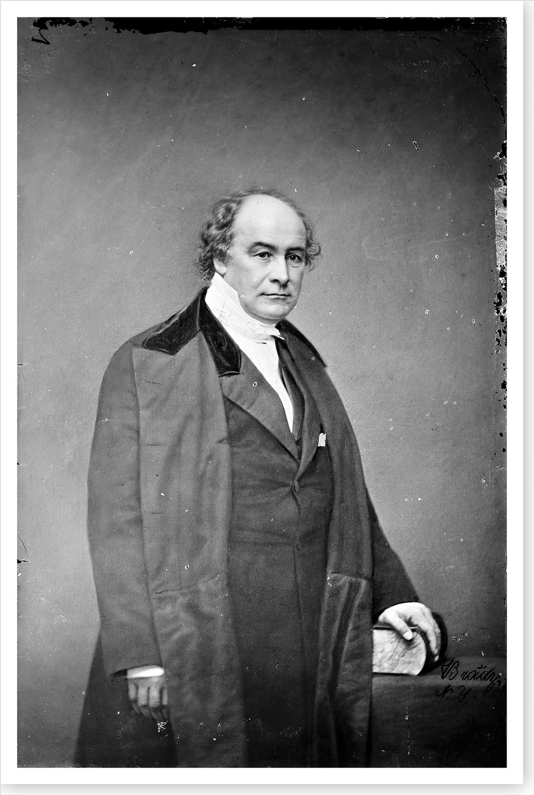 Episcopal Priest and Historian Reverend Francis Lister Hawks Silver ...