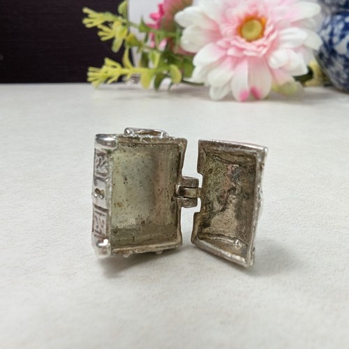 Vintage Silver Treasure Chest Charm 70s 925 | eBay