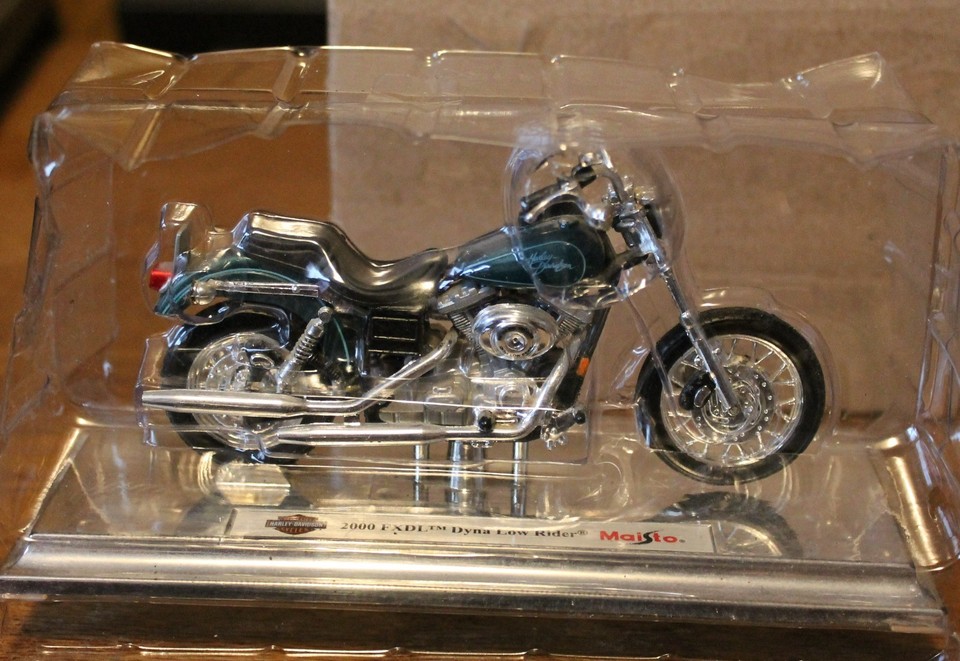 Harley Davidson 2000 Fxdl Dyna Low Rider Maisto 1:18 Die Cast. | eBay