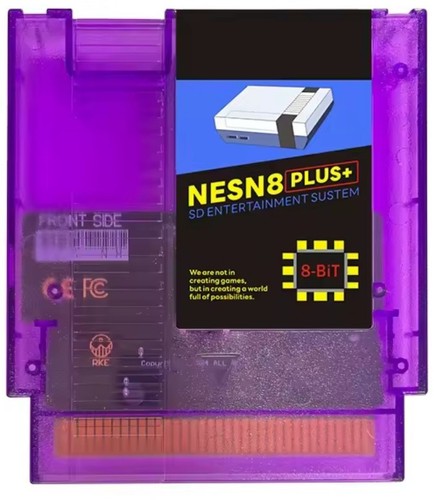 NES N8 Plus Plug N Play Cart Flash HOMEBREW ROM HACK Everdrive SD CARD ...