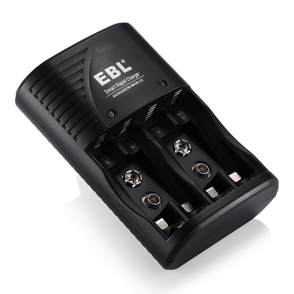 Lot EBL Double A, Triple A Batteries Rechargeable Ni-MH 1.2V / AAA AA ...