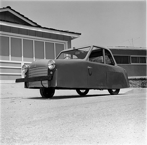 1954 Ac Petite 3 Wheeled Micro Car Road Test 1 Motor Racing Old Photo ...