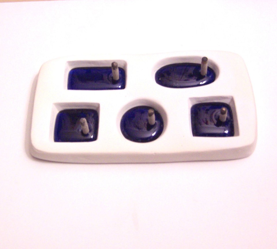 Perfect-Hole Five Assorted Shapes Glass Fusing Molds Frit Casting ...