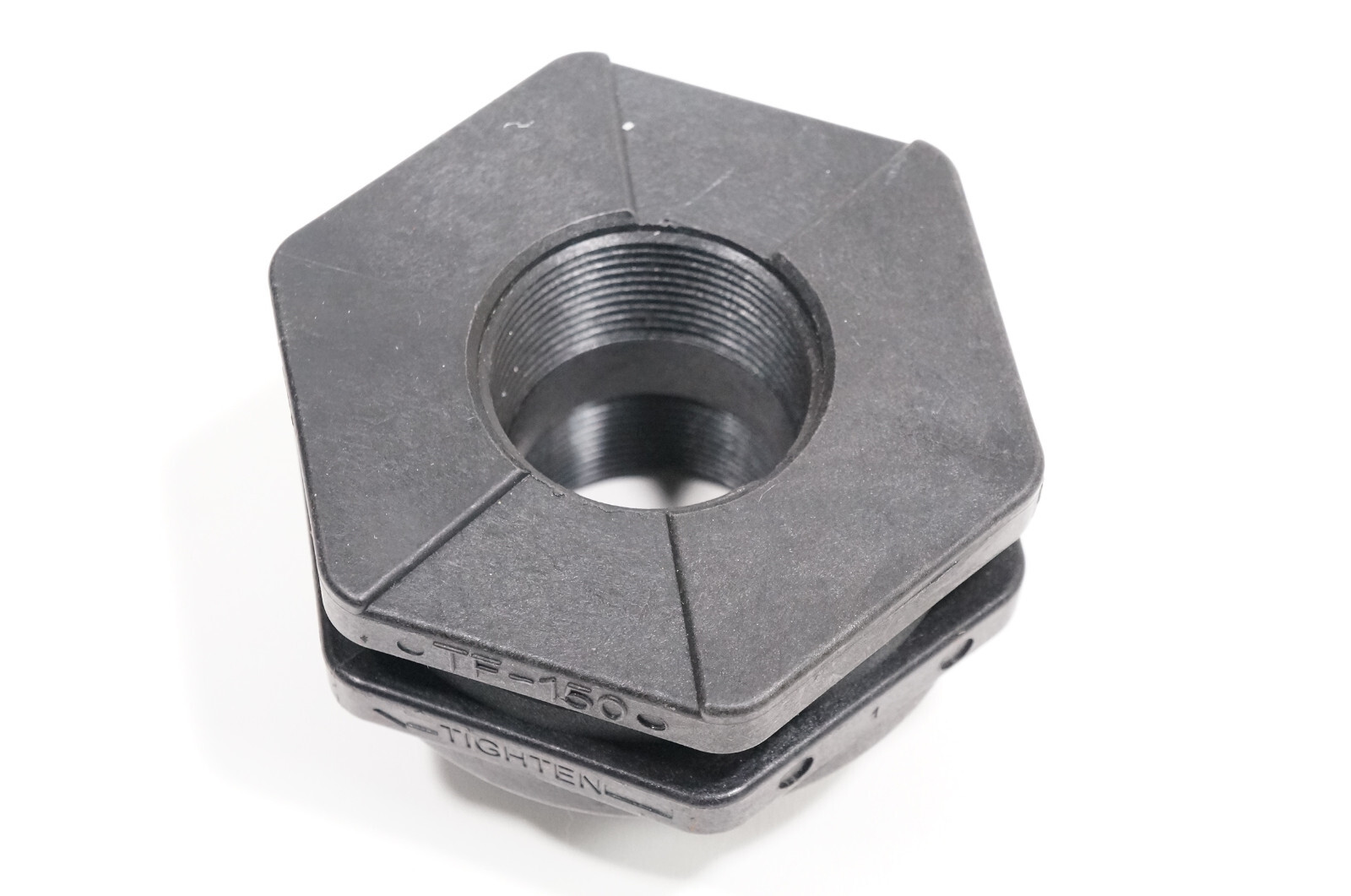 Banjo TF150 Bulkhead Tank Fitting 1 1/2 in BLK Poly for sale online | eBay