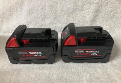2 Pack Goodwin 18V Lithium Ion Batteries for Power Tools | eBay