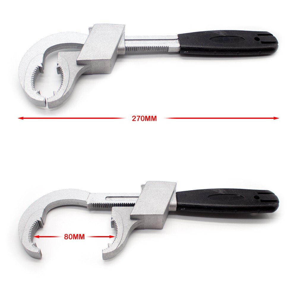 Universal Double Ended Adjustable Wrench Aluminium Alloy Open End ...