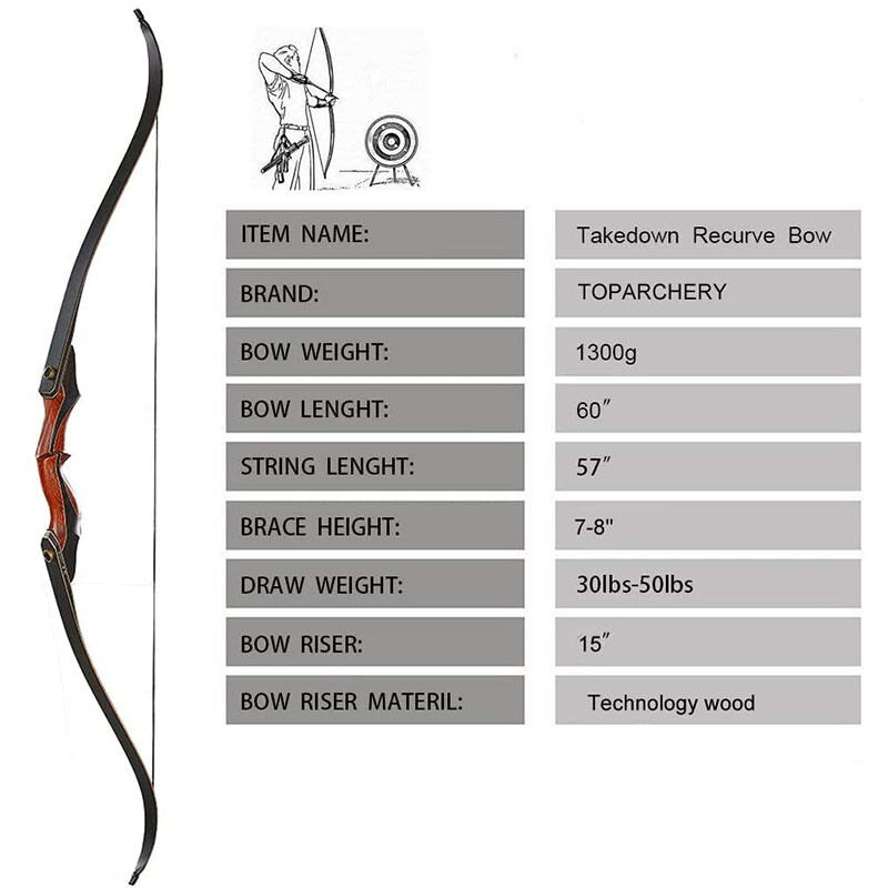 Recurve Bow Dimensions