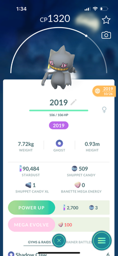Pokémon go - Old Pokemon ( Caught In 2019 ) - Trade | eBay