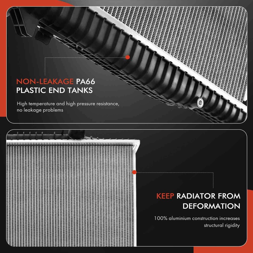 A-Premium Aluminum Radiator & AC Condenser Cooling Kit for Chevy ...