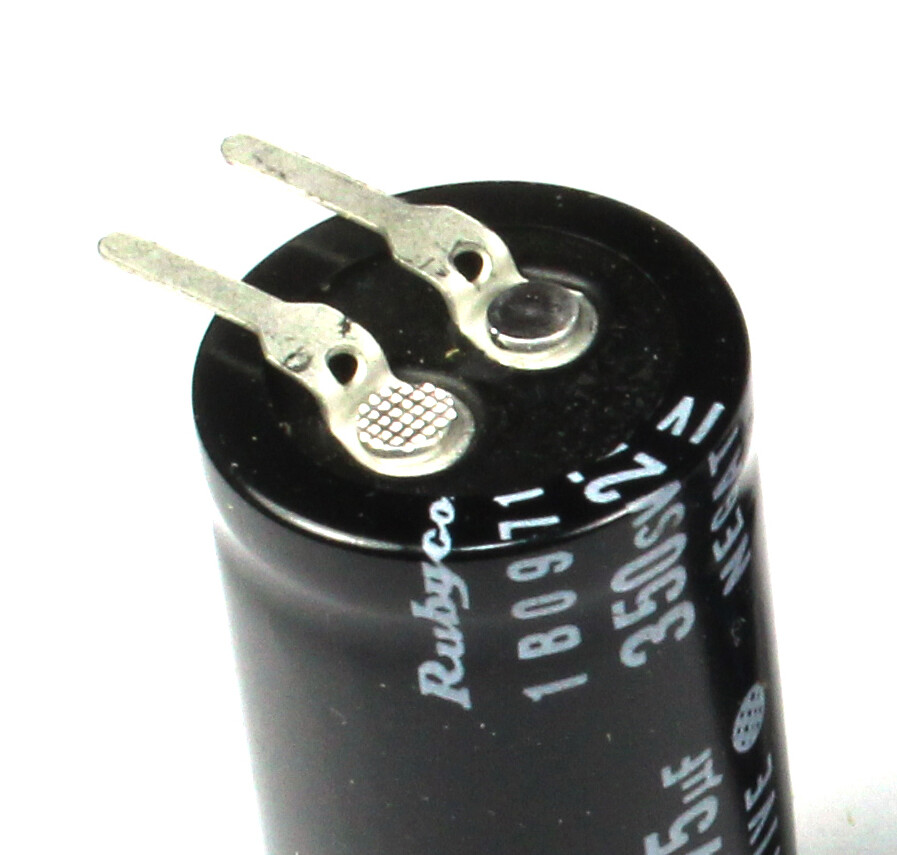 2pcs Rubycon FKX Photo Flash Capacitor 275uF 350v Radial Electrolytic ...