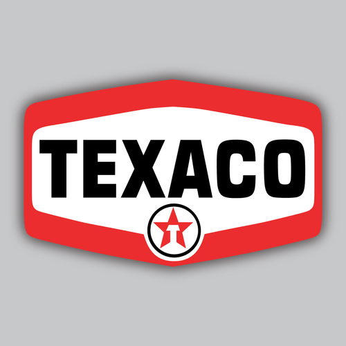 Texaco Oil Vinyl Sticker/Decal - Racing - Gasoline -Vintage - Classic ...