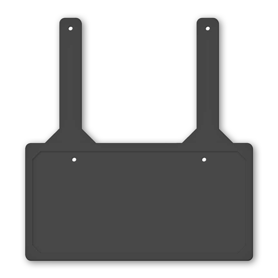 Rubber Demo License Plate Holder for Dealer Demo Tags & License Plates ...