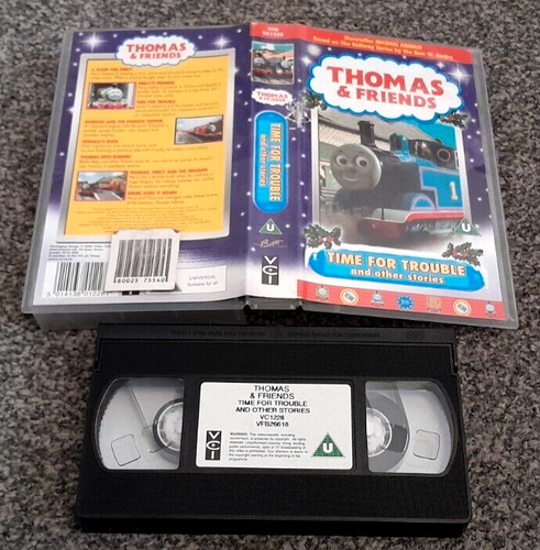THOMAS & FRIENDS TIME FOR TROUBLE & OTHER STORIES PAL VHS VIDEO KIDS ...