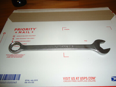 UPLAND FORGE COMBINATION WRENCH 13/16 inch 12 point QUALITY VINTAGE USA ...