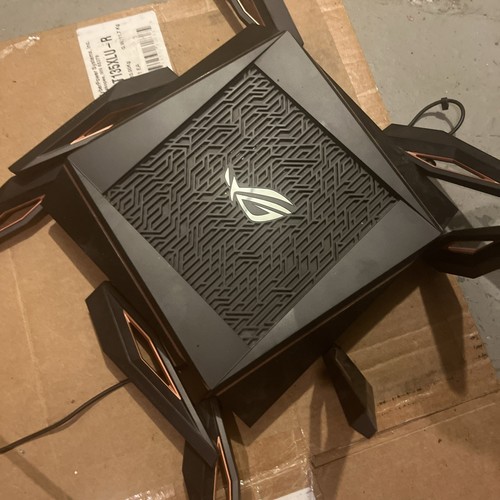ASUS ROG Rapture GT-AX 11000 Tri-Band Gaming Router Black w/ RGB | eBay