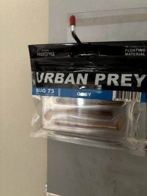 2 X Spro Freestyle Urban Prey Micro Slug 73mm - Goby | eBay UK
