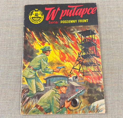 W pułapce – Podziemny Front (Polish Comic, 1960s/70s) | eBay