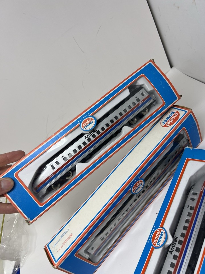 Vintage HO Scale Train Lot - Track Life Like Amtrak Locomotives ...