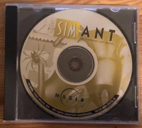 DISC ONLY Classic Sim Ant The Electronic Ant Colony PC Game | eBay