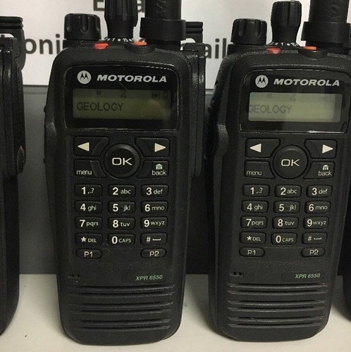 (8) Motorola XPR6550 TRBO VHF 136-174mhz Radios AAH55JDH9LA1AN XPR 6550 ...