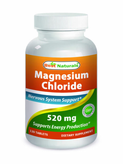 Magnesium Chloride 520 MG 120 Tablets by Best Naturals for sale online ...
