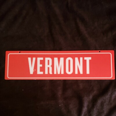 Vermont State Sign | eBay
